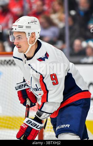 San Jose Sharks defenseman Dmitry Orlov (9) during an NHL hockey game ...