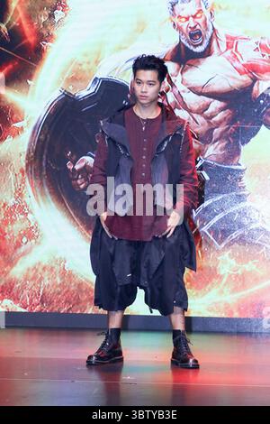 OSN promotes for a mobile game in Taipei,Taiwan,China on October 13 ...