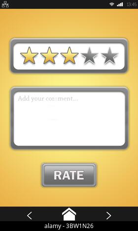 ratings, feedback, customer rating Stock Photo - Alamy