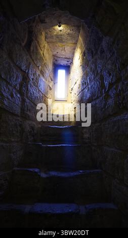 Inside the Old Town, Maiden Tower, Baku, Azerbaijan Stock Photo - Alamy