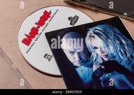 'Barb Wire' original motion picture soundtrack CD with cover featuring ...