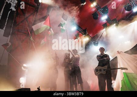 Roskilde, Denmark. 02nd, July 2025. The Palestinian hip-hop duo ...