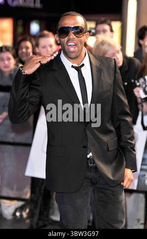 Justin Bieber and Craig David at the premiere of "Never Say Never" at ...