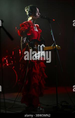 Hannah Merrick of The King Hannah Live during the Live at the MONK on ...