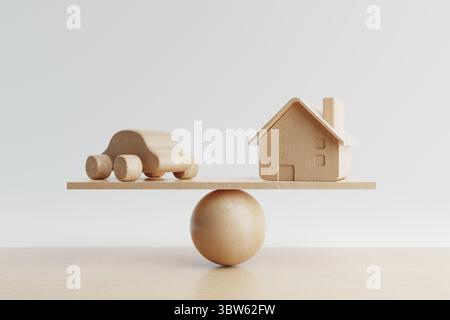 House, car and coin concept picture Stock Photo - Alamy