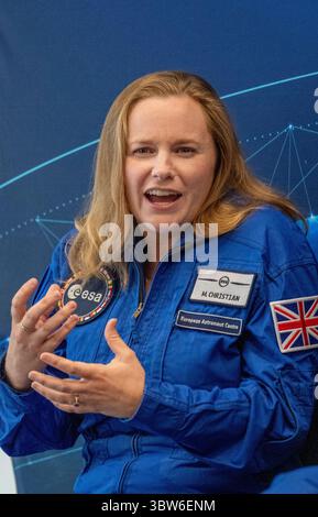 European Space Agency Astronaut Dr Meganne Christian as she joins The ...