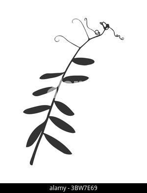 Field mouse isolated on black background icon. Agriculture sign. Graph ...