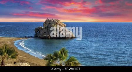 Penon del Cuervo. Costa del sol Stock Photo - Alamy