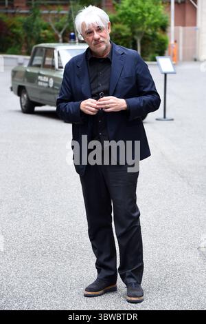 The Italian actor and director Ricky Tognazzi and his wife Simona Izzo ...