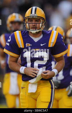 LSU warms up before an NCAA college football game against Florida ...