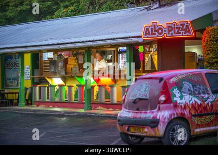 Allo Pizza Pizzeria restaurant in Moorea, French Polynesia, Society ...