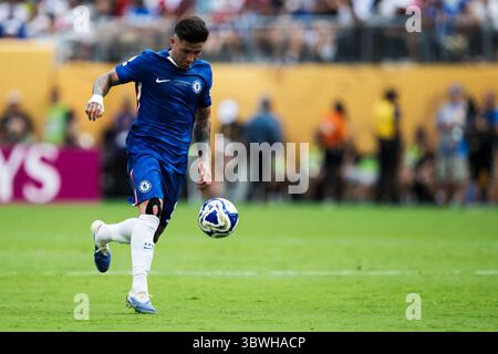 Enzo Fernandez (Chelsea Fc) in action during Atalanta BC vs Chelsea FC ...