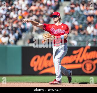 Philadelphia Phillies' Luke Williams in action during a baseball game ...