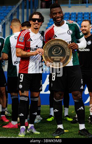 Jean-Pierre Nsame of Legia seen during the UEFA Europa League 2nd round ...