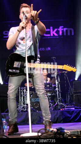 Danny Jones of McFly performs at the Radio City Live concert at the ...