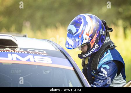 Tuukka KAUPPINEN, Sebastian VIRTANEN, Toyota Yaris Rally2, portrait ...