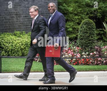 Johann Wadephul (CDU), Federal Foreign Minister, with Benjamin Netanyahu, Prime Minister of ...