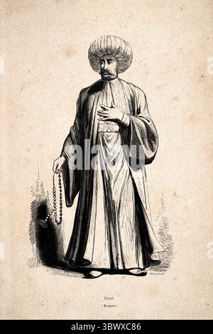 Historical clothing, fashion history, clothing of the Iman of the Great ...