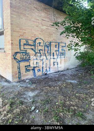 Hyena Crips Got Control — W7M 83GC tag blends numeric cipher with ...