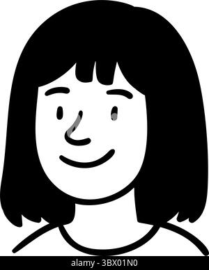 young woman avatar Stock Vector Image & Art - Alamy