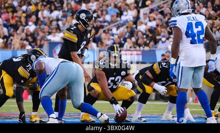 August 5th, 2021: #2 Mason Rudolph during the Pittsburgh Steelers vs ...