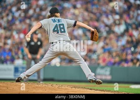 August 6 2021: Florida pitcher Steven Okert (48) pitches during the ...