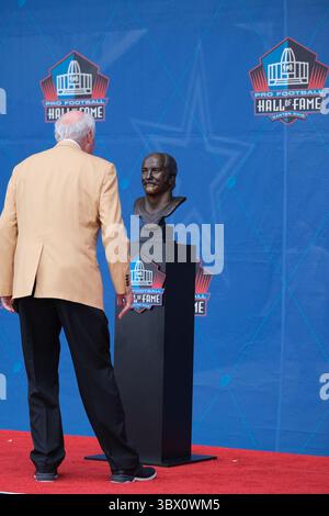 August 7th, 2021: Cliff Harris during the Pro Football Hall of Fame ...