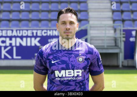 Aue, Germany. 17th July, 2025. Soccer, 3rd division, FC Erzgebirge Aue ...