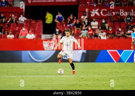 Alejandro Dario Papu Gomez of Sevilla FC during the La Liga match ...
