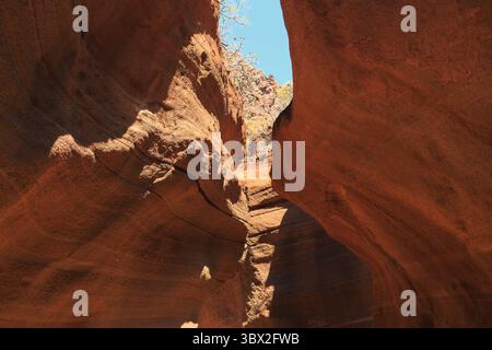 A beautiful geological scenery with rock formations in Bryce Canyon ...