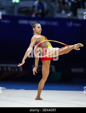 Fanni Pigniczki (Hungary) at first day of qualification; Rhine-Ruhr ...