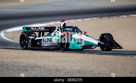September 18 2021 Monterey, CA, U.S.A. ED Carpenter Racing Driver Rinus ...