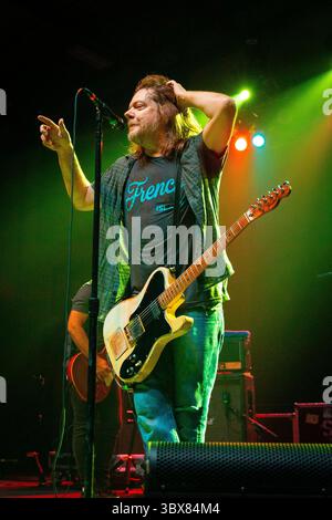 Dave Pirner of Soul Asylum performs on Thursday, Feb. 13, 2020, at GMan ...