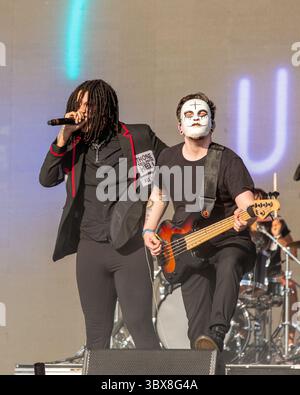 Poorstacy (Carlito Junior Milfort) during the Life Is Beautiful Music ...