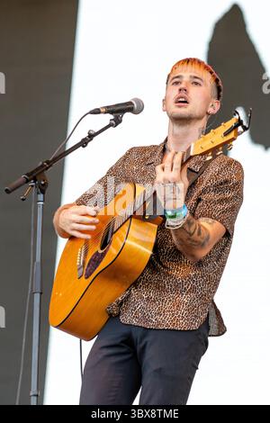 Maxwell Joseph of Mob Rich during the Life Is Beautiful Music Festival ...