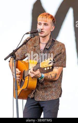 Maxwell Joseph of Mob Rich during the Life Is Beautiful Music Festival ...