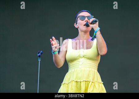 Chelsea Lee of Shaed during the Life Is Beautiful Music Festival on ...