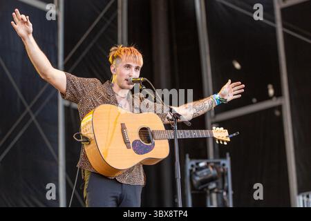 Maxwell Joseph of Mob Rich during the Life Is Beautiful Music Festival ...