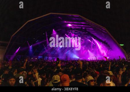 Atmosphere during the 2021 Life is Beautiful Music Festival held in ...