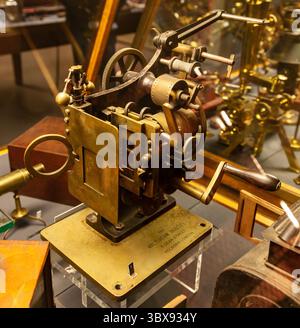 An early film projector dating to early 1900's Stock Photo - Alamy