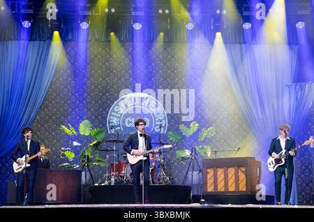 Pegasus live bei der Konzertreihe Moon&Stars 2025 auf der Piazza Grande ...