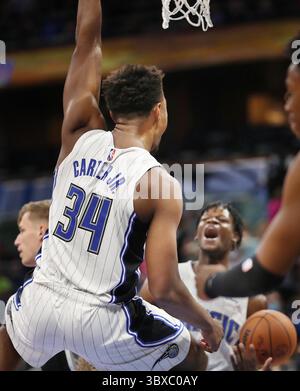 Orlando Magic center Wendell Carter Jr. (34) in the first half of an ...