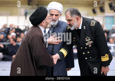 Shahram Irani, Commander of the Iranian military Navy seen during his ...