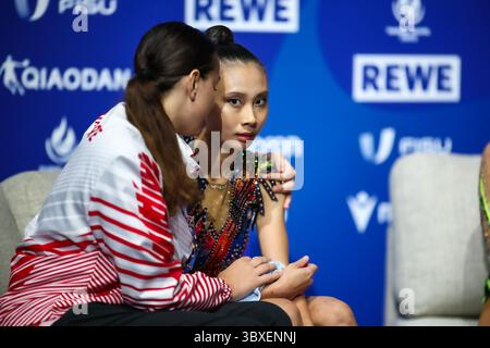 Xin Xuan Claire Ng (Singapore) at second day of qualification; Rhine ...