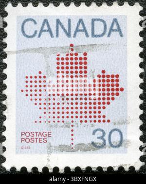 CANADA - CIRCA 1982: a stamp printed in the Canada shows Bucket, circa ...