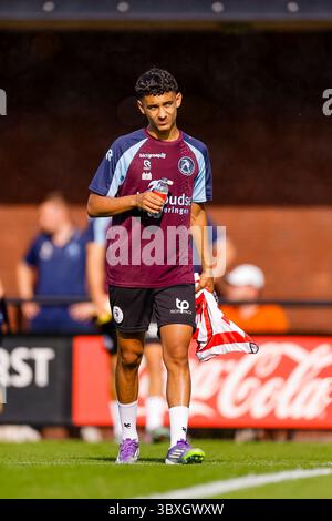 Delden - Ayoub Oufkir of Sparta Rotterdam during a friendly match in ...