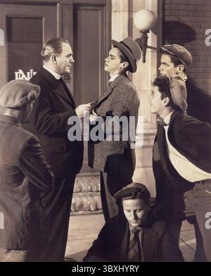 FIGHTING FATHER DUNNE, Darryl Hickman, Pat O'Brien, 1948 Stock Photo ...