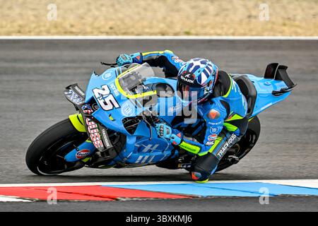 25 FERNANDEZ Raul (spa), Trackhouse Racing, Aprilia RS-GP 2024, action ...