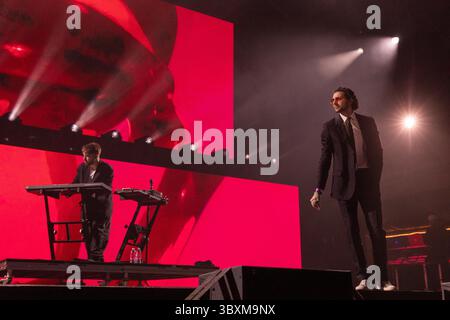 Majid Al Maskati and Jordan Ullman of Majid Jordan during the Day N ...