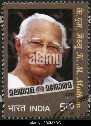 INDIA - CIRCA 2010: stamp printed by India, shows king, circa 2010 ...